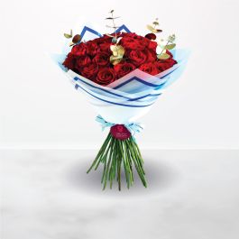 Magical Moments - 35 Roses Hand Tied Bouquet