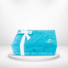 Royal Godiva - Blue Velvet Box of Godiva Chocolates